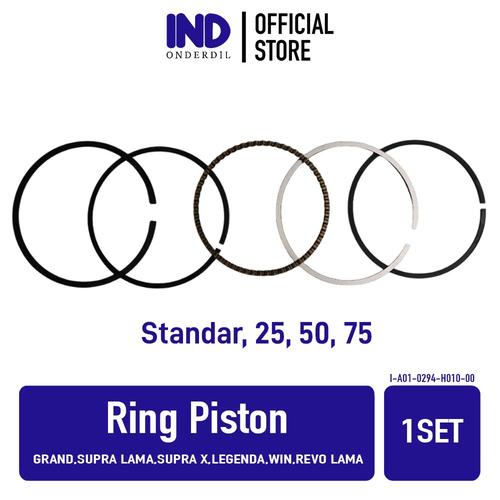 Jual Ring Piston Grand & Supra X Fit Lama New & Legenda & Win & Revo ...