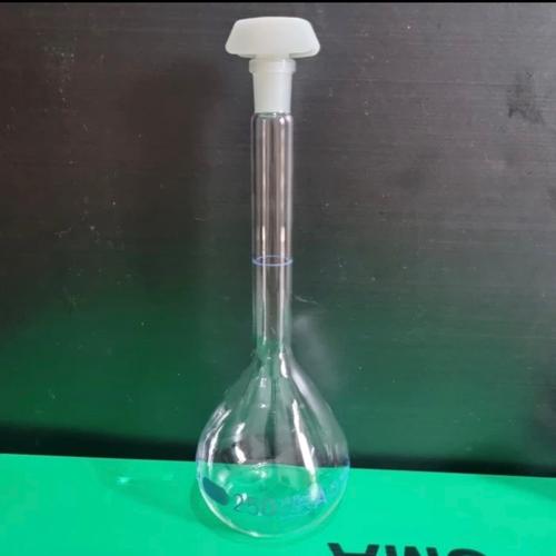 Jual LABU UKUR 250 ML LABU TAKAR DURAN/VOLUMETRIC FLASK WITH STOPPER DURAN - Jakarta Pusat ...