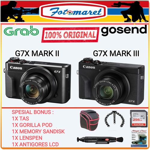 Jual CANON POWERSHOT G7X MARK II / KAMERA CANON G7X II / CANON G7XII ...