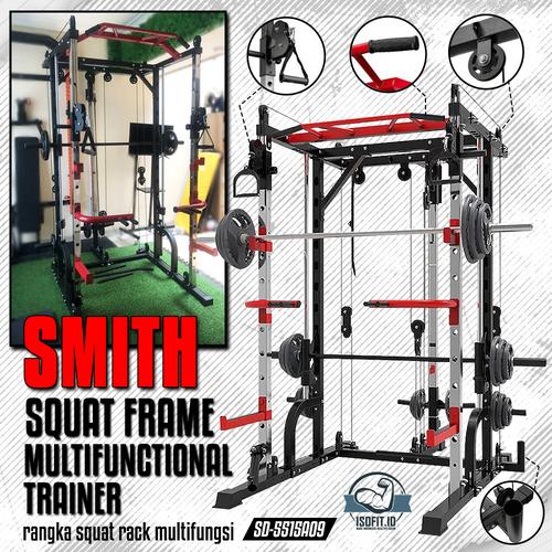 Jual ISOFIT Multifunctional Smith Machine Trainer / Premium Squat Power ...