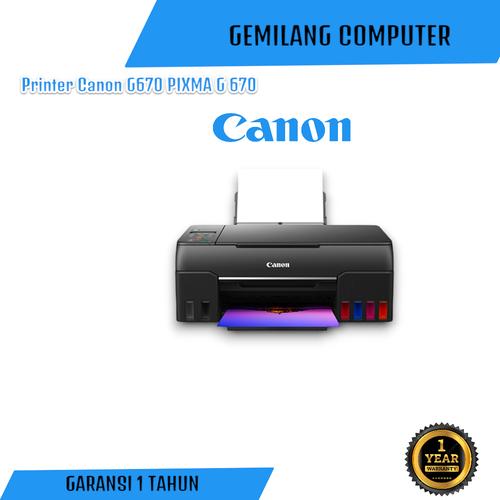 Jual Printer Canon G670 PIXMA G 670 - Jakarta Pusat - Gemilangcomp1 ...