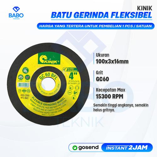 Jual Kinik GC60 Flexible Grinding Disc GC 60 kINIK Batu Gosok Kaca ...