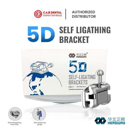 Jual Bracket Headway Self Ligating 5D / Bracket Self Ligathing / Behel ...