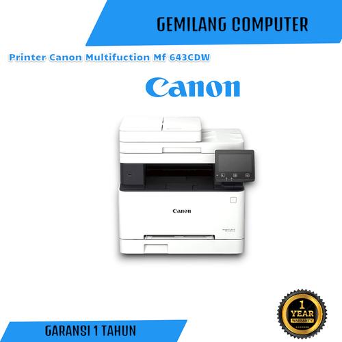 Jual Printer Canon Multifuction Mf 643CDW - Jakarta Pusat ...