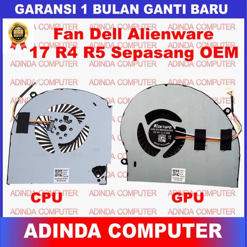 Jual Kipas Fan Dell Alienware 17 R4 R5 P31E ALW17C 0K2PKV 04RFW1 4RFW1 ...