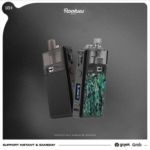 Jual Lost Vape Orion 2 40W 1500mAh Pod AIO Kit by LVE KT206 - Black ...