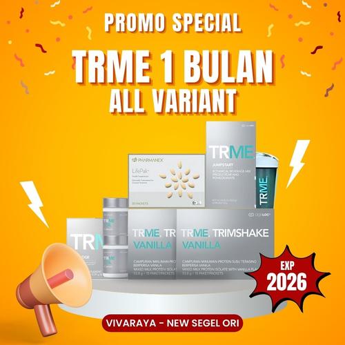 Jual TRME TR90 System Program Diet Pelangsing Tubuh 1 Bulan Paket Lengkap All Variant Original ...