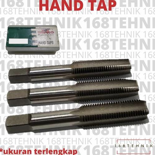 Jual Handtap Semua Ukuran / Hand Tap M3 M4 M5 M6 M8 M10 M12 M14 / Tap ...