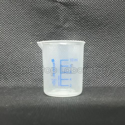 Jual VITLAB Beaker Plastic PP cap 10 ML Gelas Piala Kimia Plastik - Kab ...