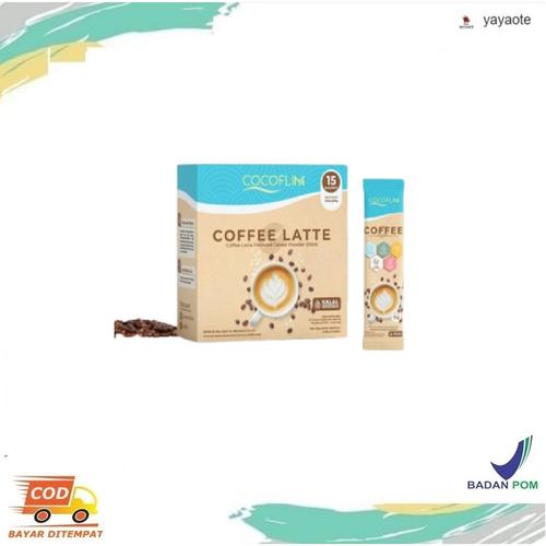 Jual Cocoflim Coffee Latte 1 Box Isi 15 Sachet | Minuman Kesehatan ...