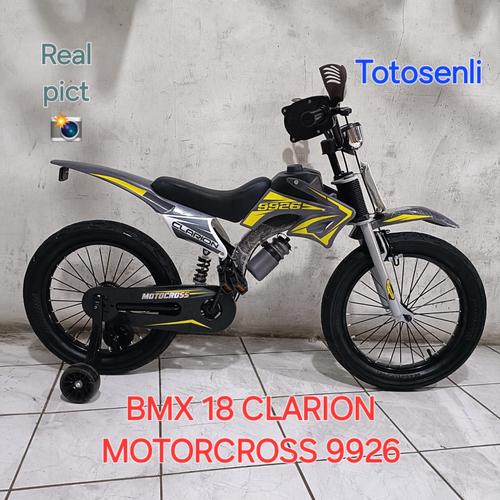 Jual SEPEDA ANAK BMX 18 CLARION 9926 MOTORCROSS TRAIL SEPEDA ANAK LAKI ...