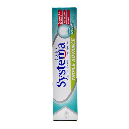 Jual PASTA GIGI SYSTEMA TOOTHPASTE TRIPLE ADVANCE 190 GR ANTI BAU ANTI ...