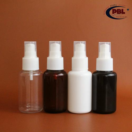 Jual Botol Treatment Pump 60ml Tubular / Botol Pump 60ml Tubular ...