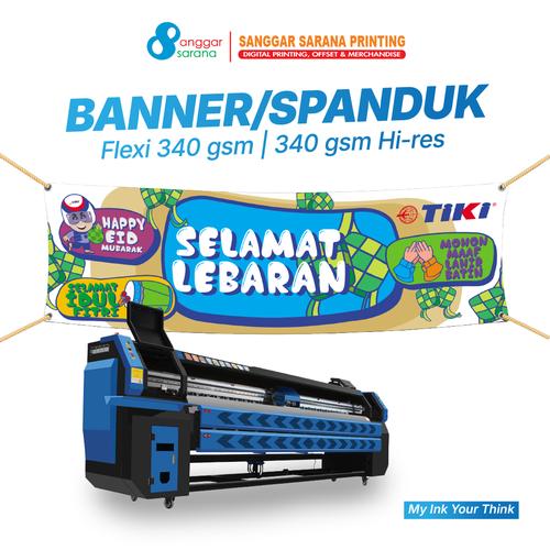 Jual Cetak Banner Spanduk Custom Bahan Flexi 340 gsm Standard | High resolution - Jakarta Pusat ...