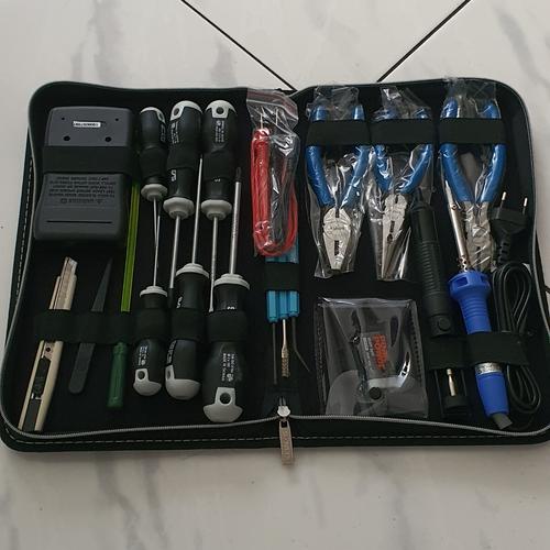 Jual SANFIX Q-18 electrical tool kit toolkit set LISTRIK Q18 ORI TAIWAN ...