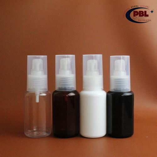 Jual Botol Treatment Pump 60ml Tubular / Botol Pump 60ml Tubular ...