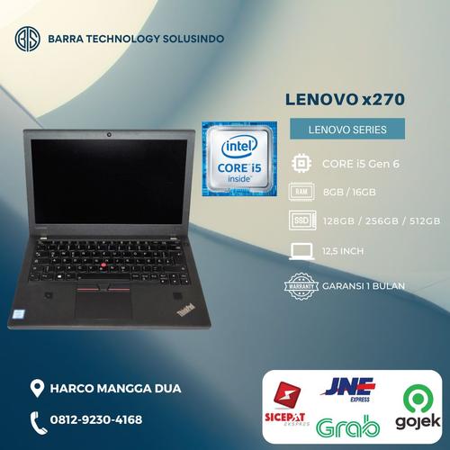 Jual Laptop lenovo thinkpad premium x270 i5 / i7 murah dan bergaransi - 8GB/256GB - Jakarta ...
