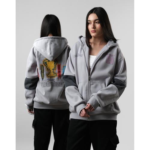 Jual Thesilversky Triwizard 3rd Task Harry Potter Light Grey Zipper ...