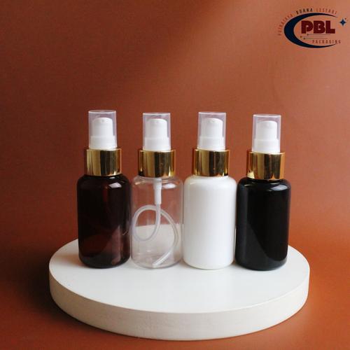 Jual Botol Treatment Pump 60ml Tubular / Botol Handsanitizer 60ml ...