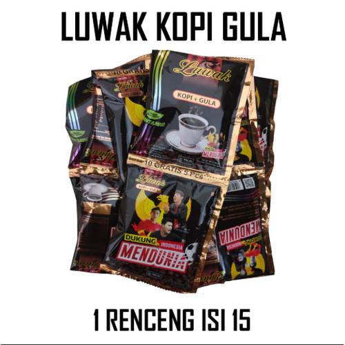 Jual Kopi Luwak Hitam Kopi + Gula ( 1 gantung isi 15 bungkus ) - Kota ...
