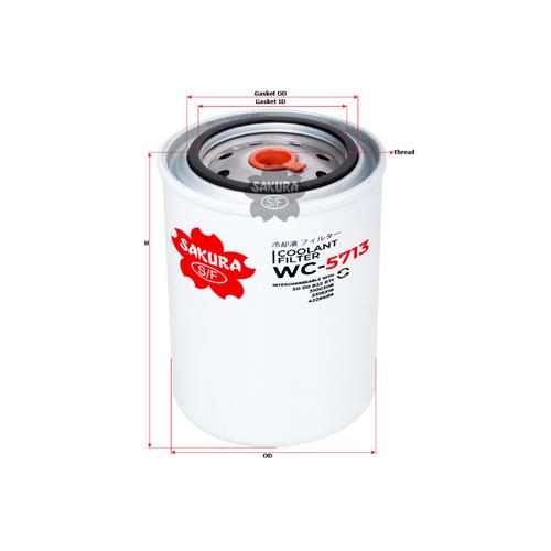 Jual Sakura Water Coolant Komatsu WC5713 WC-5713 CU-3318318 - Jakarta ...