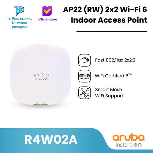 Promo Aruba Instant On AP22 (RW) 2x2 Wi-Fi 6 Indoor Access Point ...