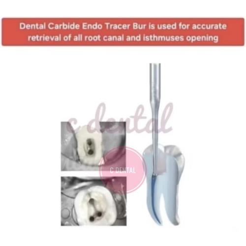 Jual Dental Endo Orifice Tracer Bur Carbide Long Shank Opening Access ...