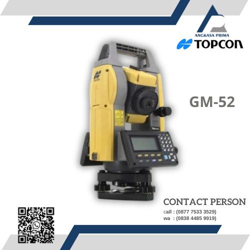 Jual TOTAL STATION TOPCON GM 52 GM52 GM-52 2 detik Reflectorless 2 ...