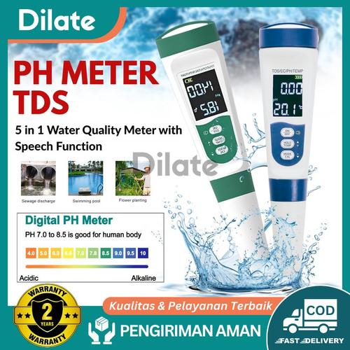 Jual Dilate PH TDS Pengukur Kualitas Air digital Dengan Monitor ...