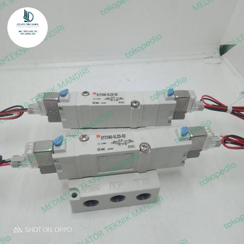 Jual SOLENOID VALVE SMC SY7340-5LZD-02 24VDC DOUBLE COIL BASE MOUNTED - Jakarta Barat - MEDIATOR ...