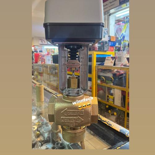 Jual 3 Way Motorized Control Valve bronze Honeywell Modulating Drat ...