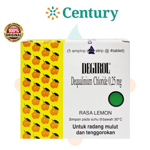 Jual DEGIROL LOZENGES 20 TABLET / OBAT-OBATAN / TENGGOROKAN - Jakarta ...