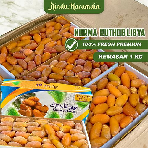 Jual kurma rutob libya Fresh | kurma Muda Rutob 1KG - Kota Bandung ...