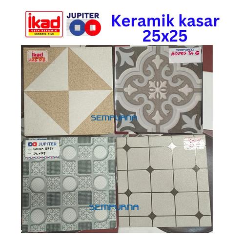 Jual Keramik kramik ubin lantai dinding tembok kasar kamar mandi teras garasi carport ruang cuci ...