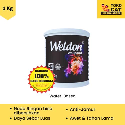 Jual CAT TEMBOK WELDON 1 KG WARNA 3 - CLASSY BLUE - Kota Depok - Warna ...