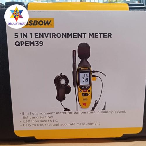 Jual Krisbow ENVIRONMENT METER 5 IN 1 PRO Digital Sound Level Meter ...