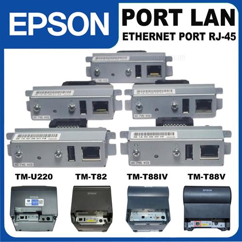 Jual PORT/INTERFACE LAN/ETHERNET PRINTER KASIR EPSON TM-U220 (GENUINE ...