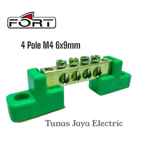 Jual Terminal Blok Grounding 4 Pole M4 6x9mm KUNINGAN - Kota Surabaya ...