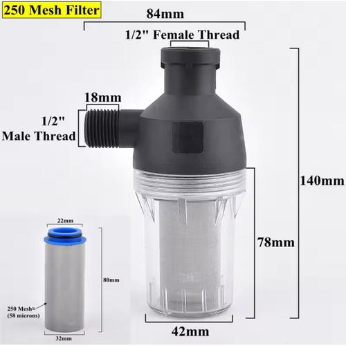 Jual MAHA Filter Air Irigasi Akuarium 1/2 inch Inlet Drat Dalam ke ...