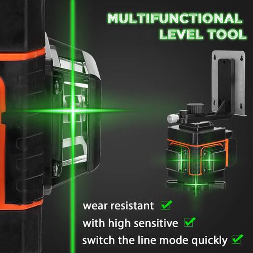 Jual Laser level green rotary 4D 16 lines horisontal vertical cross ...