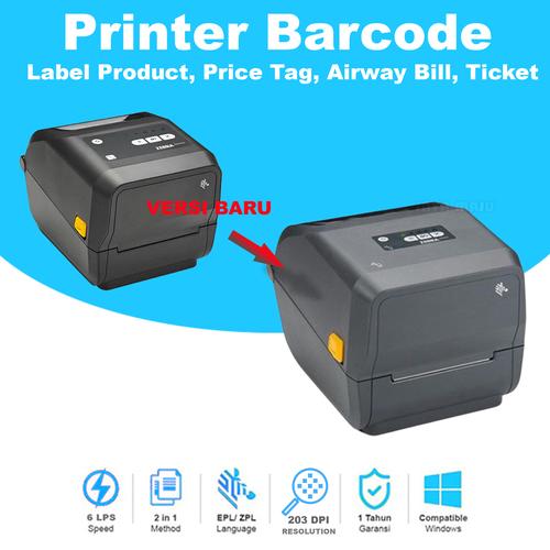 Jual BARCODE PRINTER ZEBRA ZD421 300 Dpi PRINTER STICKER LABEL ZEBRA ZD ...