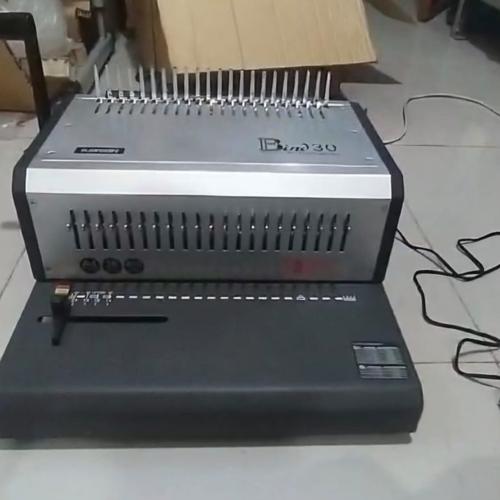 Jual Mesin jilid Elektrik spiral plastik/Binding machine/Penjilid ...