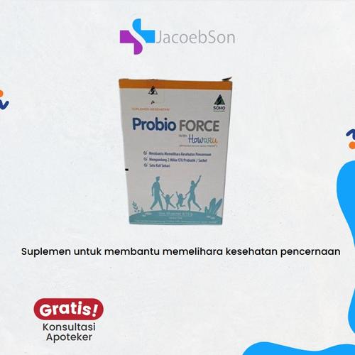 Jual PROBIO FORCE ISI 10 SACHET / PREBIOTIK / MEMELIHARA KESEHATAN ...