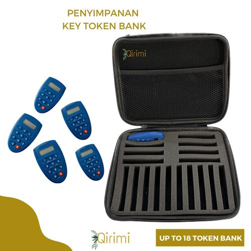 Jual TAS PENYIMPANAN KEY TOKEN BANK FOAM PORTABLE - SIZE L ISI 18 TOKEN ...
