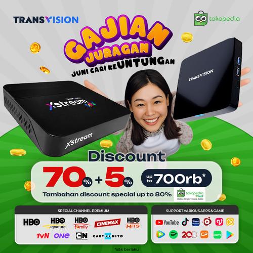 Promo Android Box Transvision XSTREAM 2nd Gen - Bonus 12 Bulan Paket ...