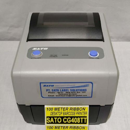 Jual PRINTER BARCODE DESKTOP SATO CG408TT - CG 408TT 203 Dpi USB ...