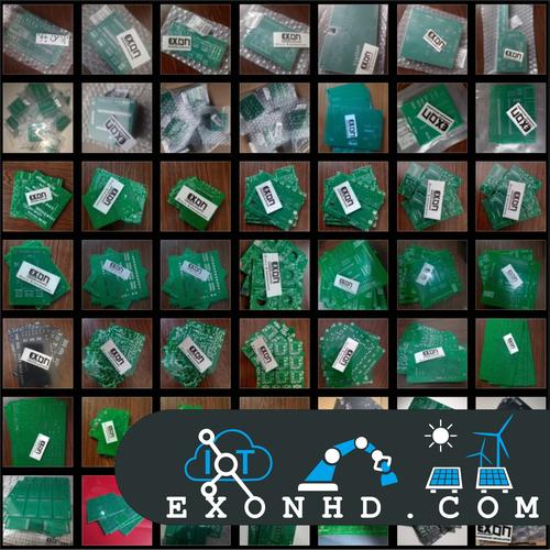 Jual Cetak PCB Double Layer (10x10cm) - Biru, custom - Jakarta Selatan ...