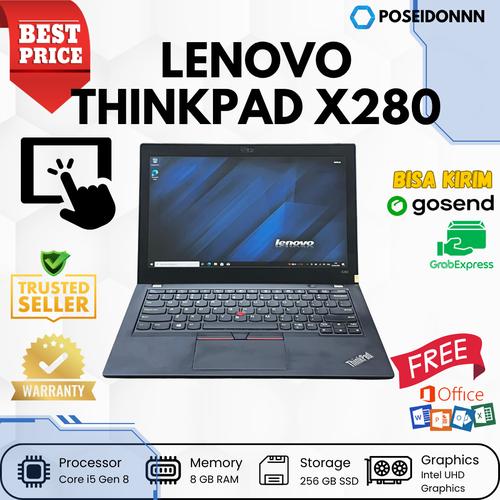 Jual Laptop Lenovo thinkpad X280 Touchscreen | intel core i5 gen 8 ...
