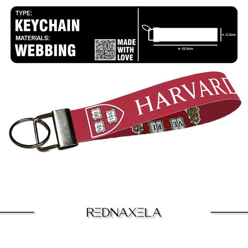Jual Gantungan Kunci Webbing Keychain - Harvard University Stylish ...