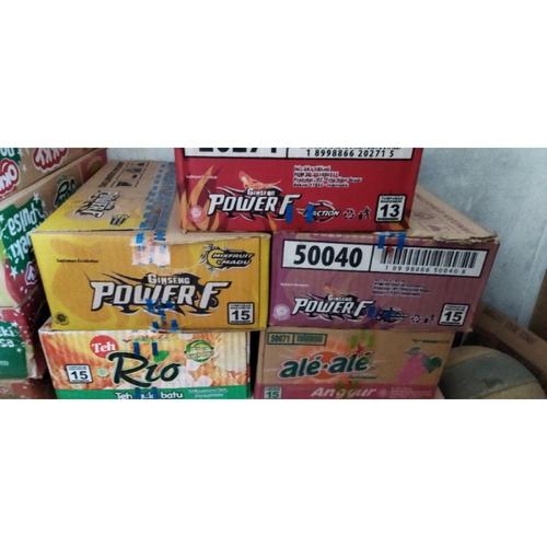 Jual Wings food minuman cup ale ale power f dan teh Rio 1carton - Ale ...